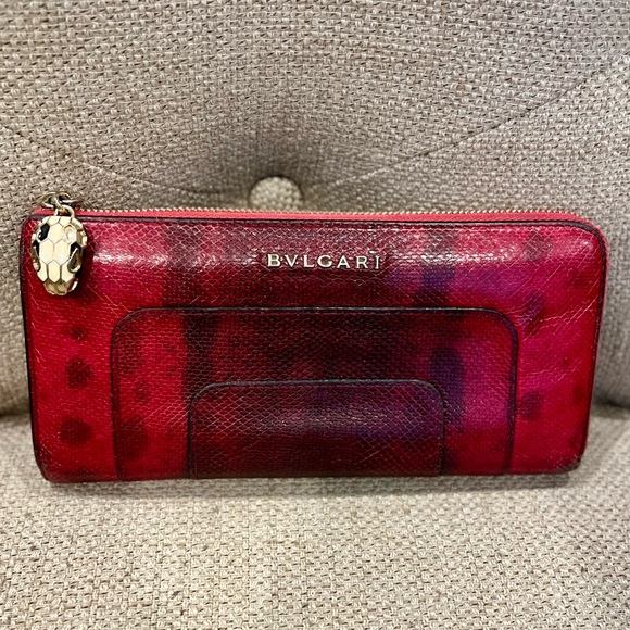 BVLGARI | Bags | Bvlgari Serpenti Forever Long Wallet | Poshmark